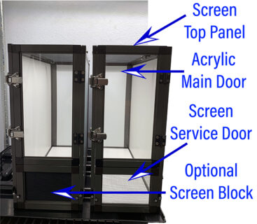 Six Unit Nursery Cage System – Dragon Strand